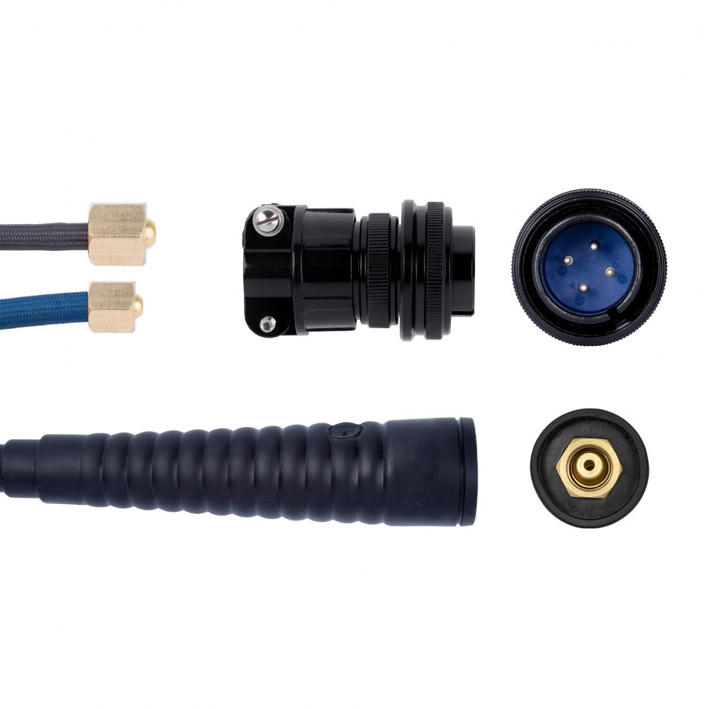 TIG 18SC torch, 4m, ProFLEX series, 1B, U package, control plug fit KEMPPI® | Bourzougas